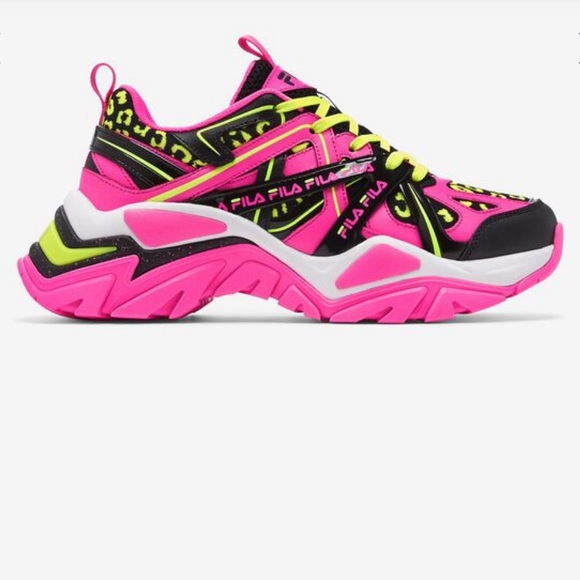 Fila | Shoes | Fila Electrove 2 South Africa Chunky Sole Sneakers Neon ...